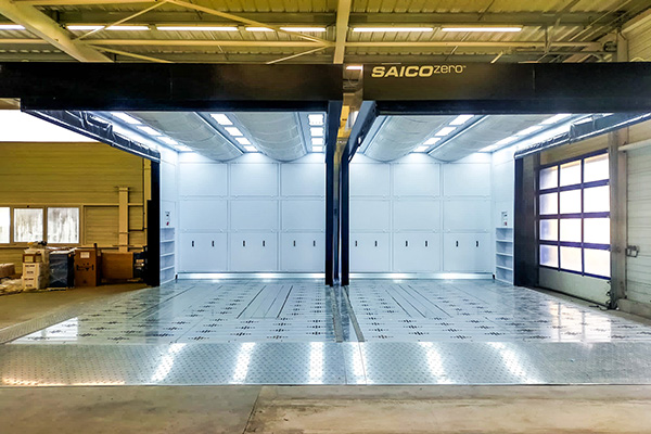 Spray booth maintenance - Saicozero